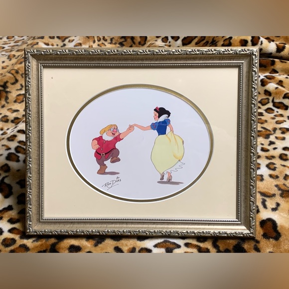 Art | Snow White And The Steven Dwarfs Art Framed Ron Dias | Poshmark